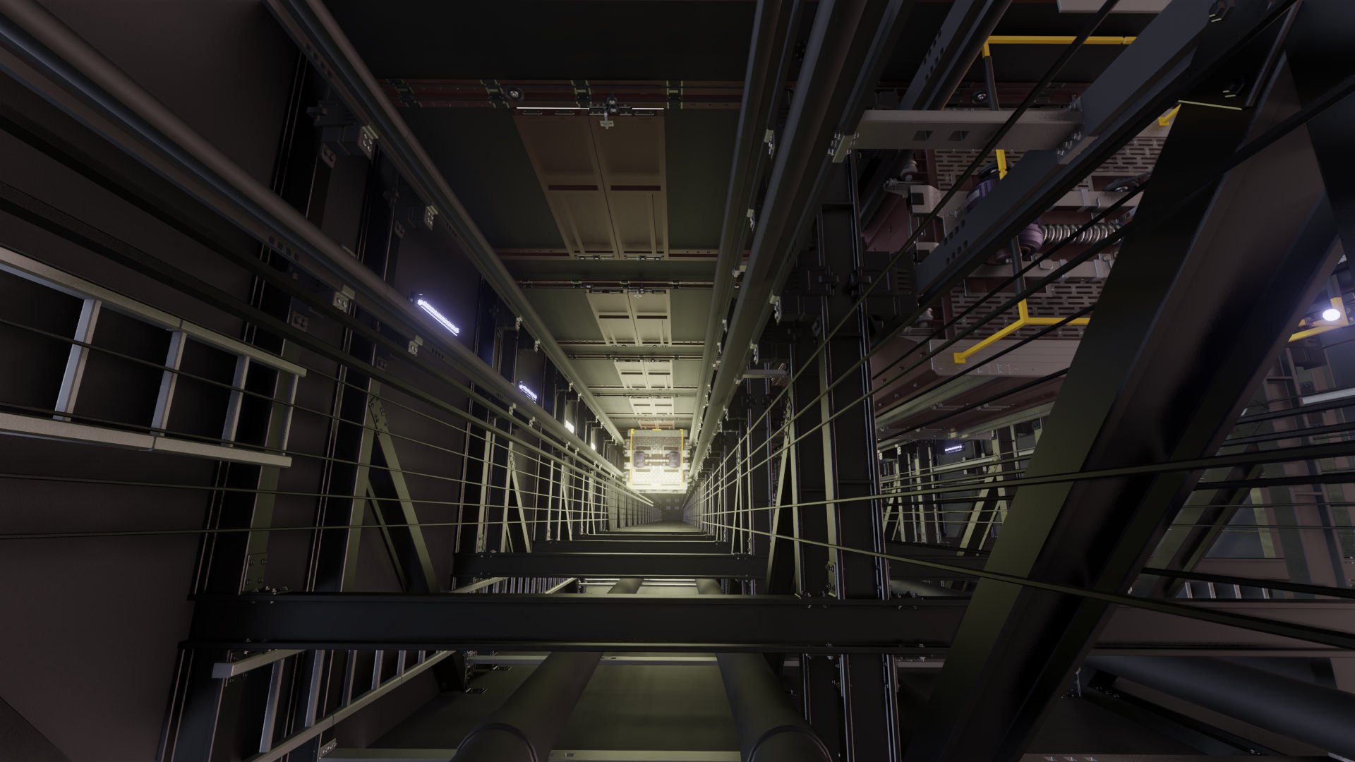 Elevator Shaft 3D Model - TurboSquid 2105197