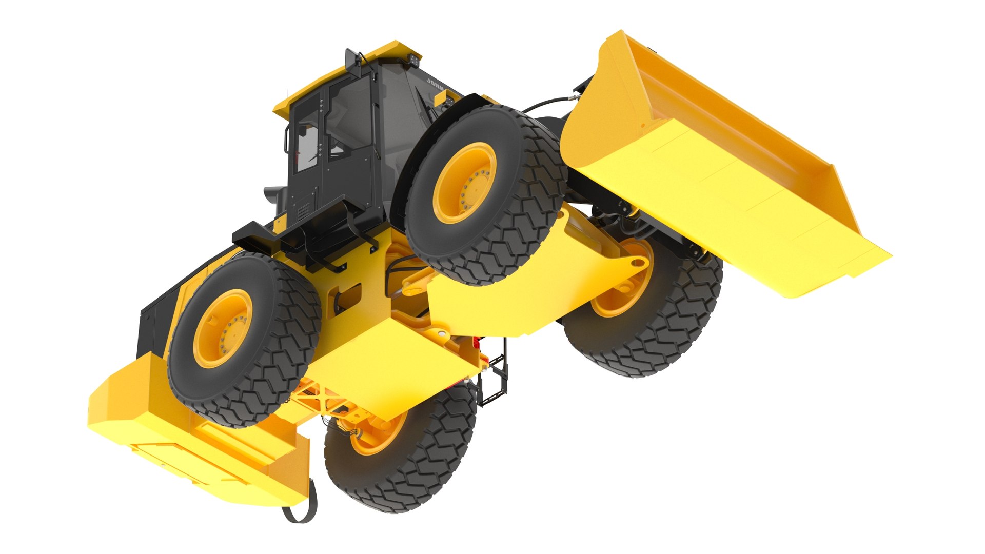 3D Model John Deere 544G Wheel Loader - TurboSquid 2225734