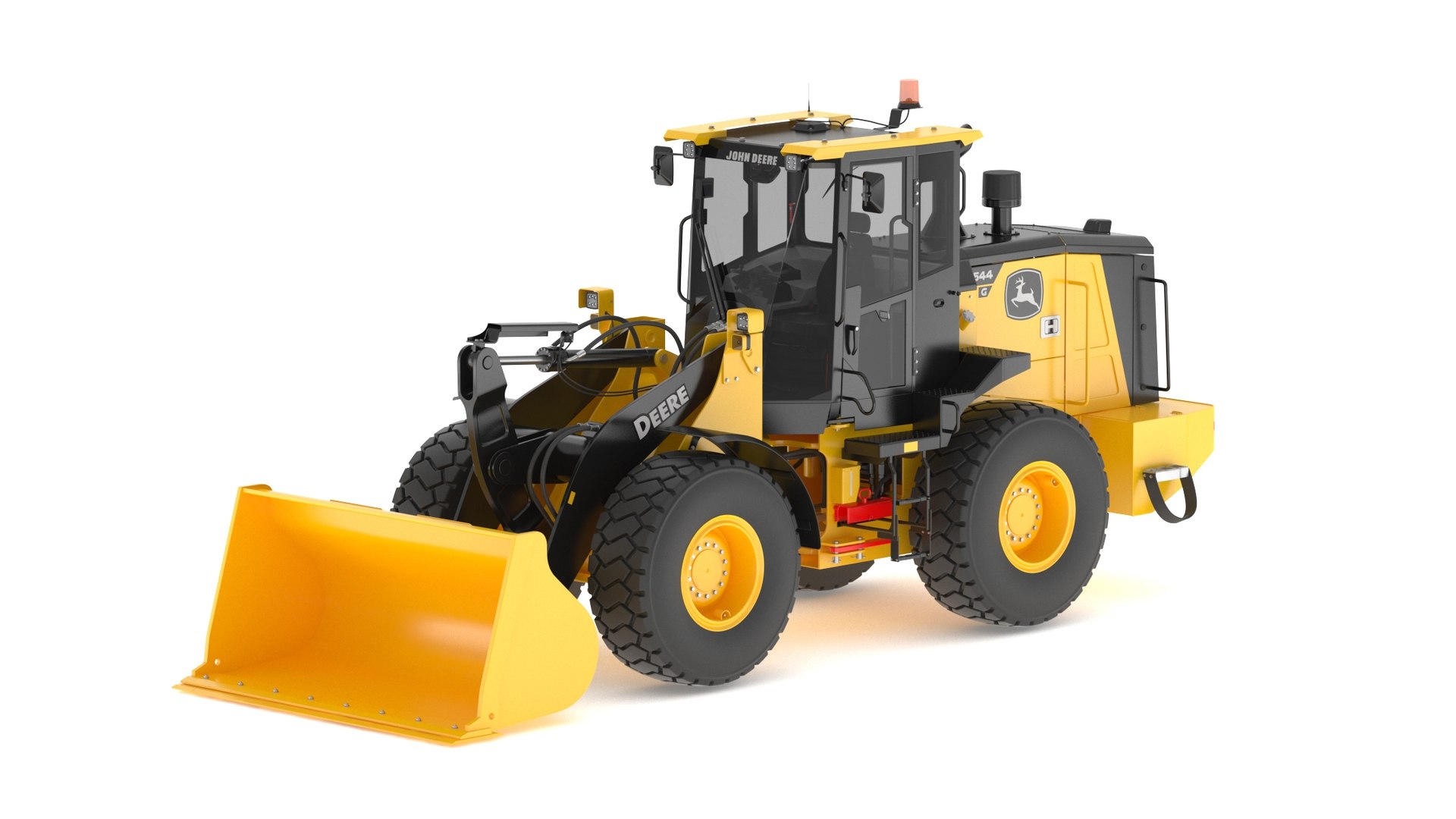 3D Model John Deere 544G Wheel Loader - TurboSquid 2225734