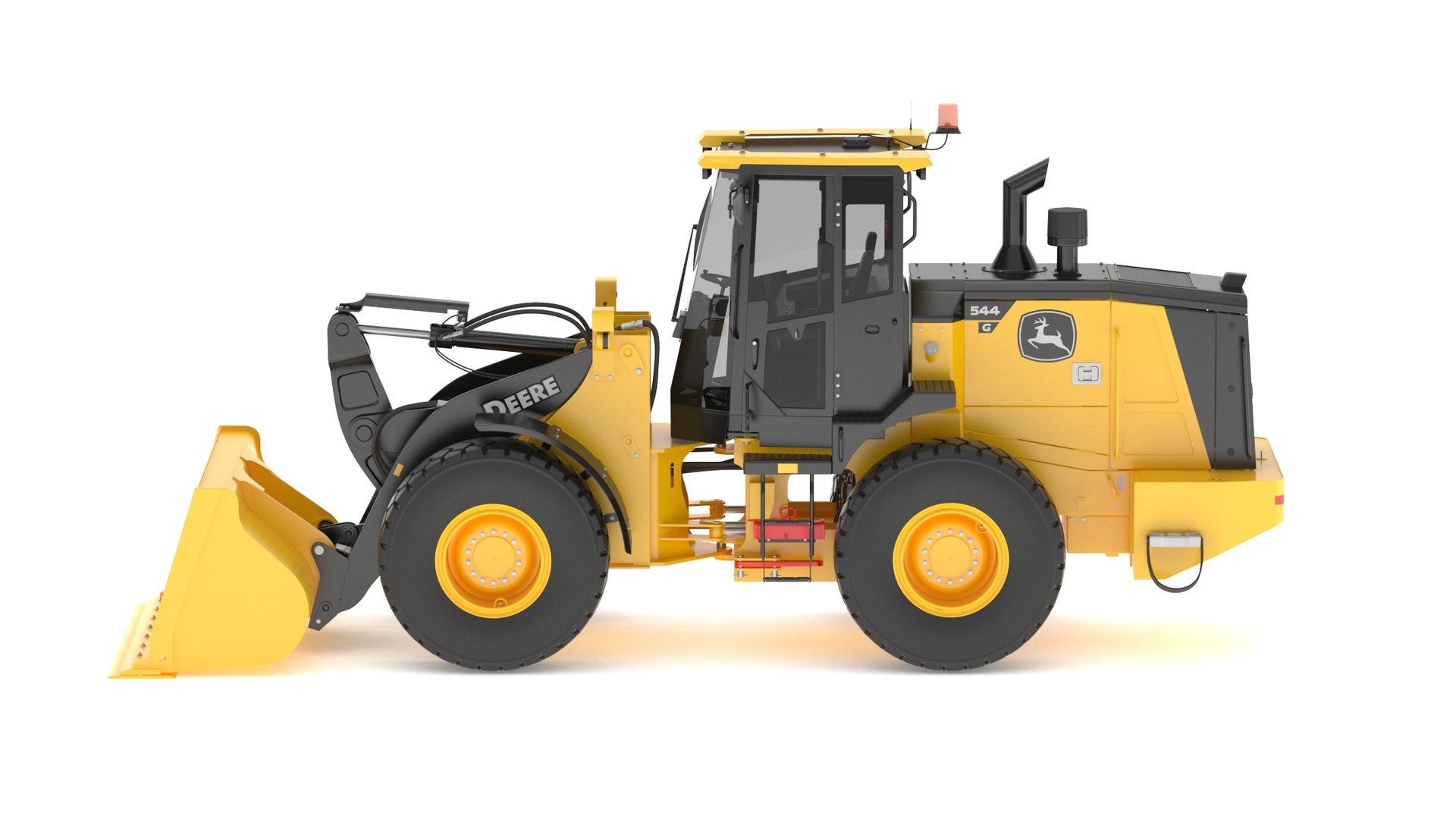 3D Model John Deere 544G Wheel Loader - TurboSquid 2225734