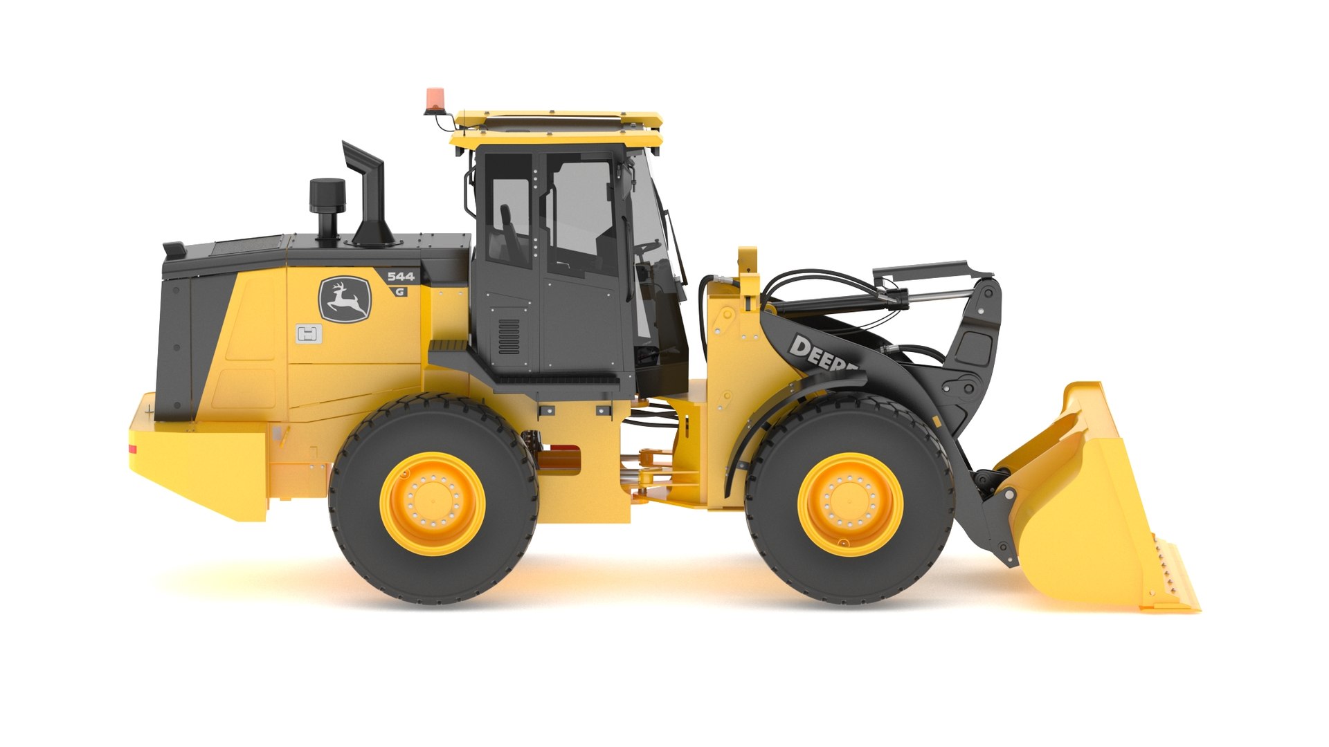 3D Model John Deere 544G Wheel Loader - TurboSquid 2225734