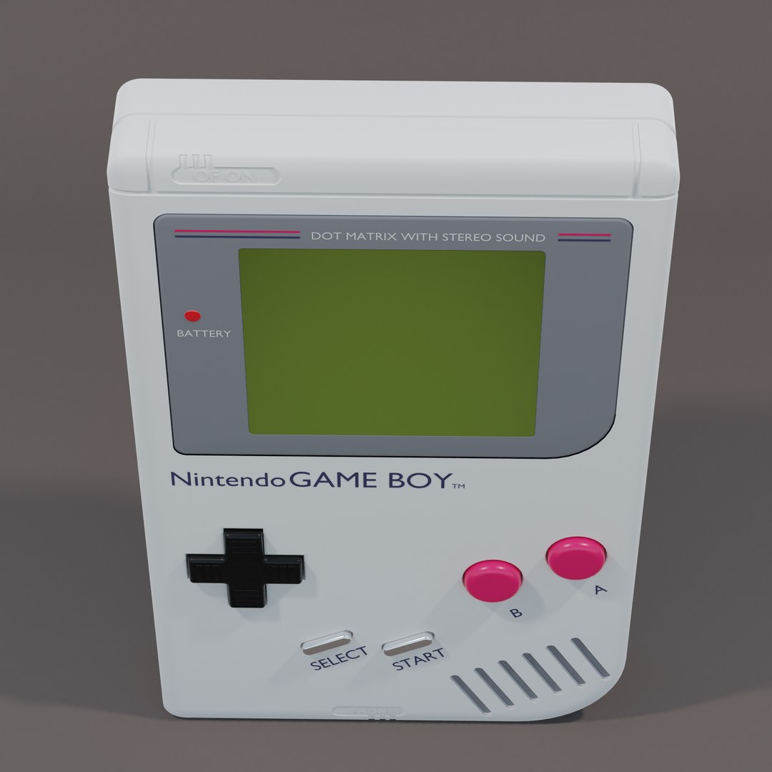 Gameboy 3D Model - TurboSquid 1841094