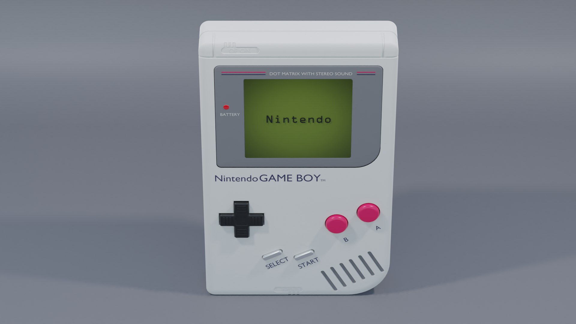 Gameboy 3D Model - TurboSquid 1841094