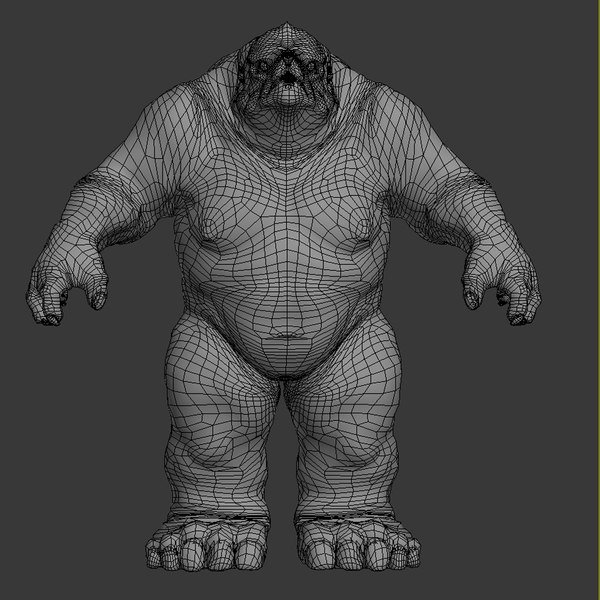 modelo 3d Giant creature - TurboSquid 1955386