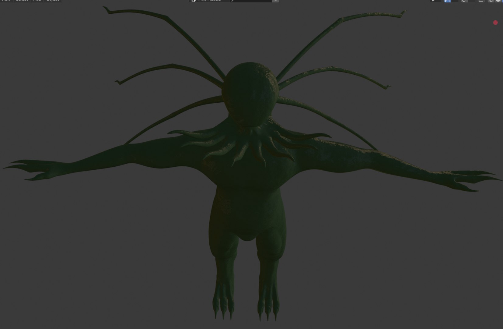 3D Monster Character Creature Model - TurboSquid 1530814