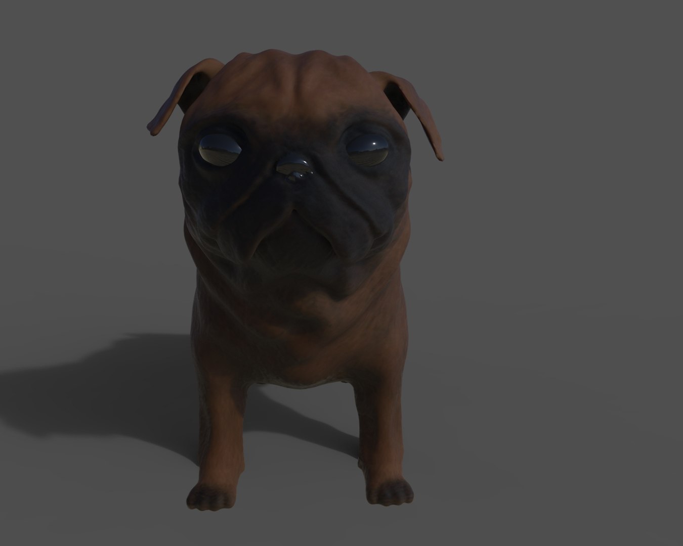 3D Pug Model - TurboSquid 1168561