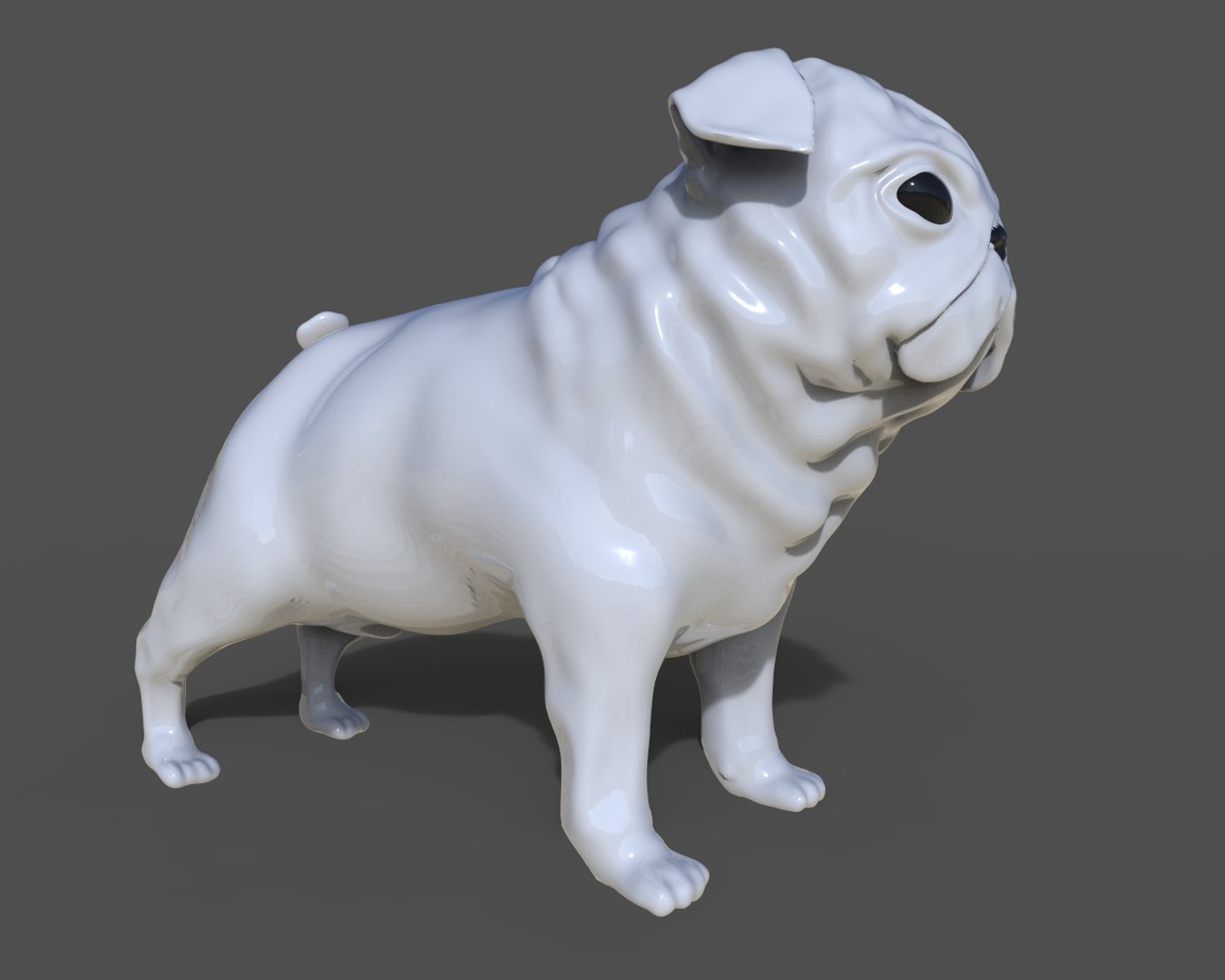 3D Pug Model - TurboSquid 1168561