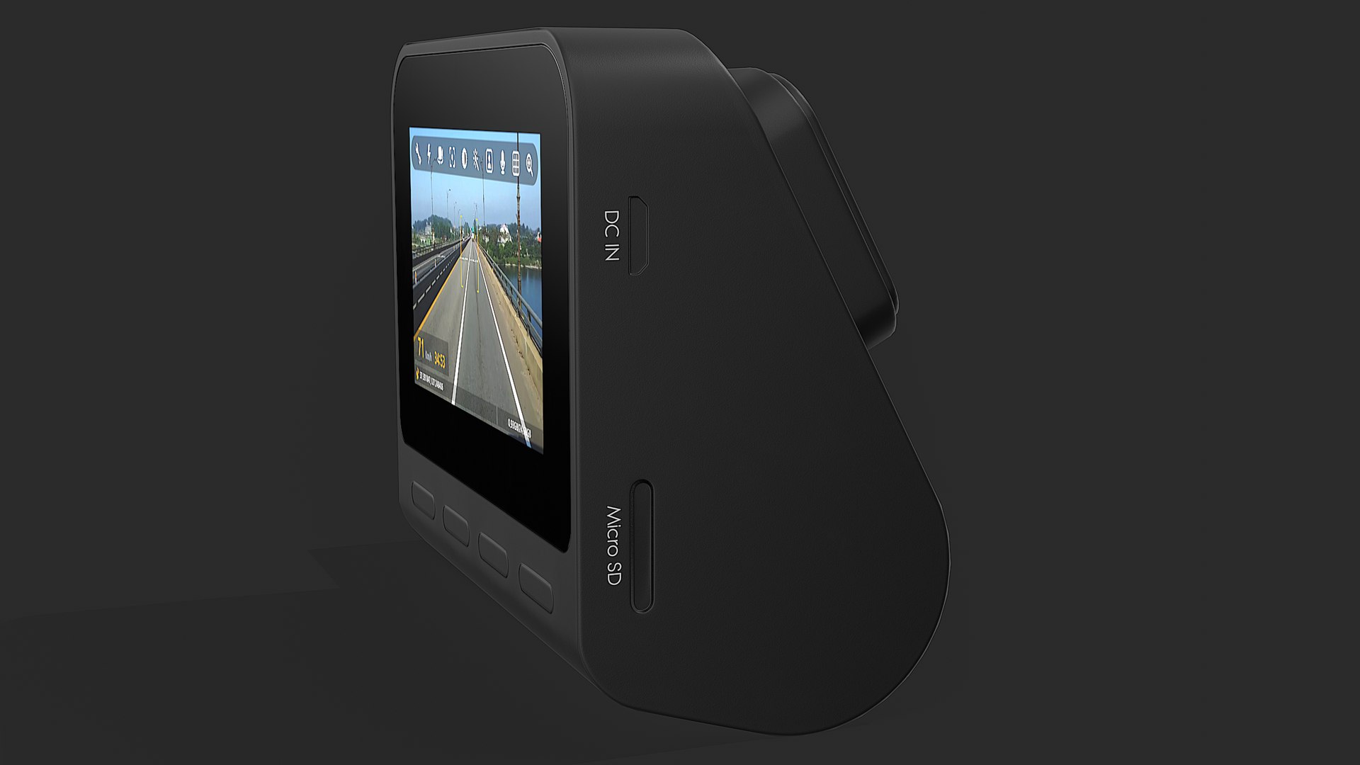 3D Modern Vehicle Video Recorder - TurboSquid 2141204