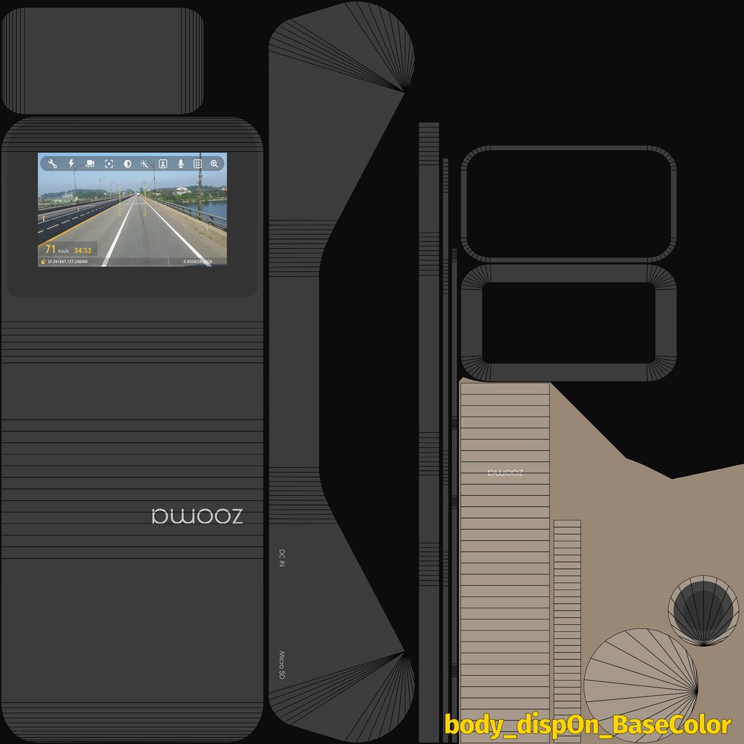 3D Modern Vehicle Video Recorder - TurboSquid 2141204