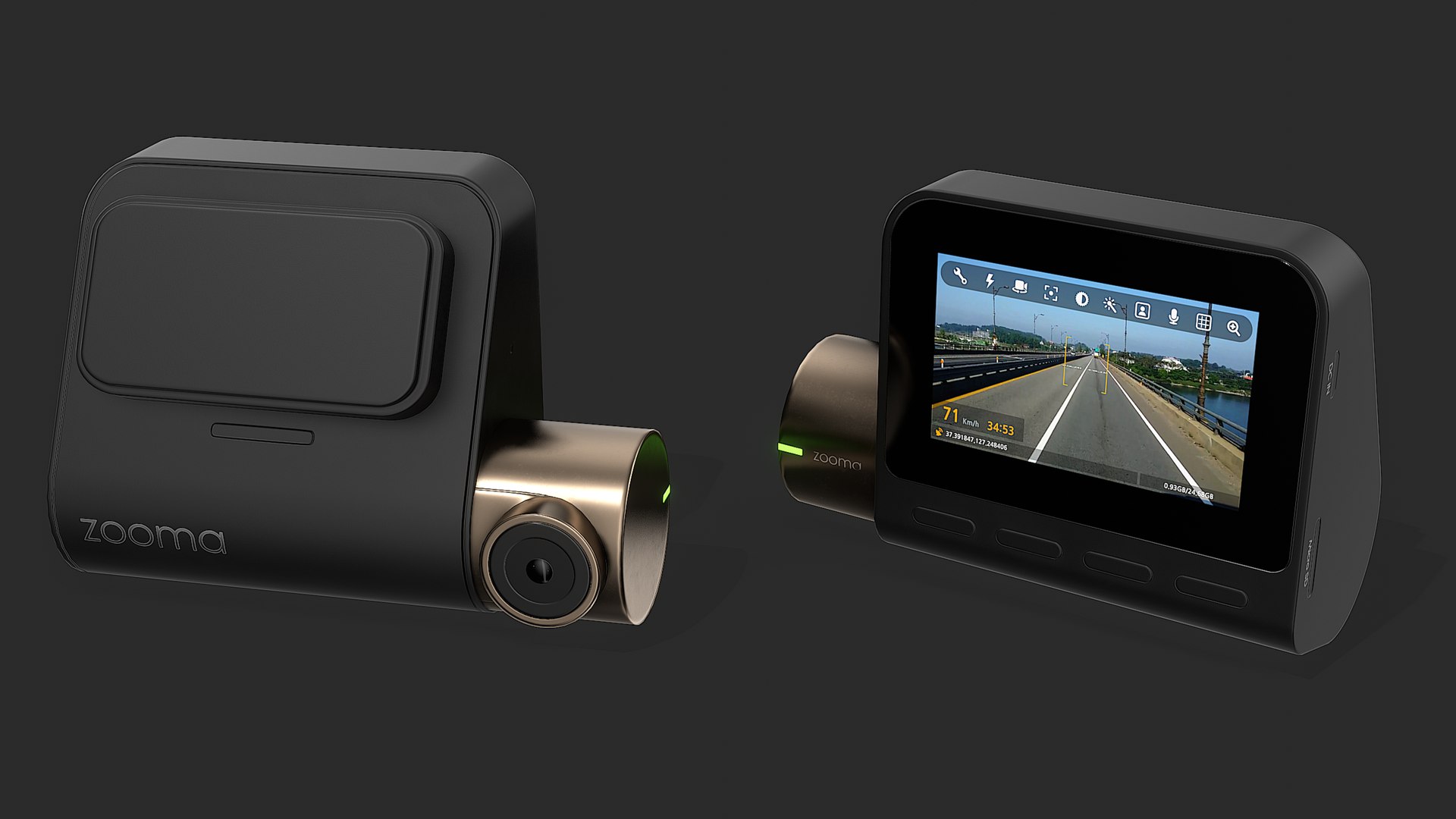 3D Modern Vehicle Video Recorder - TurboSquid 2141204