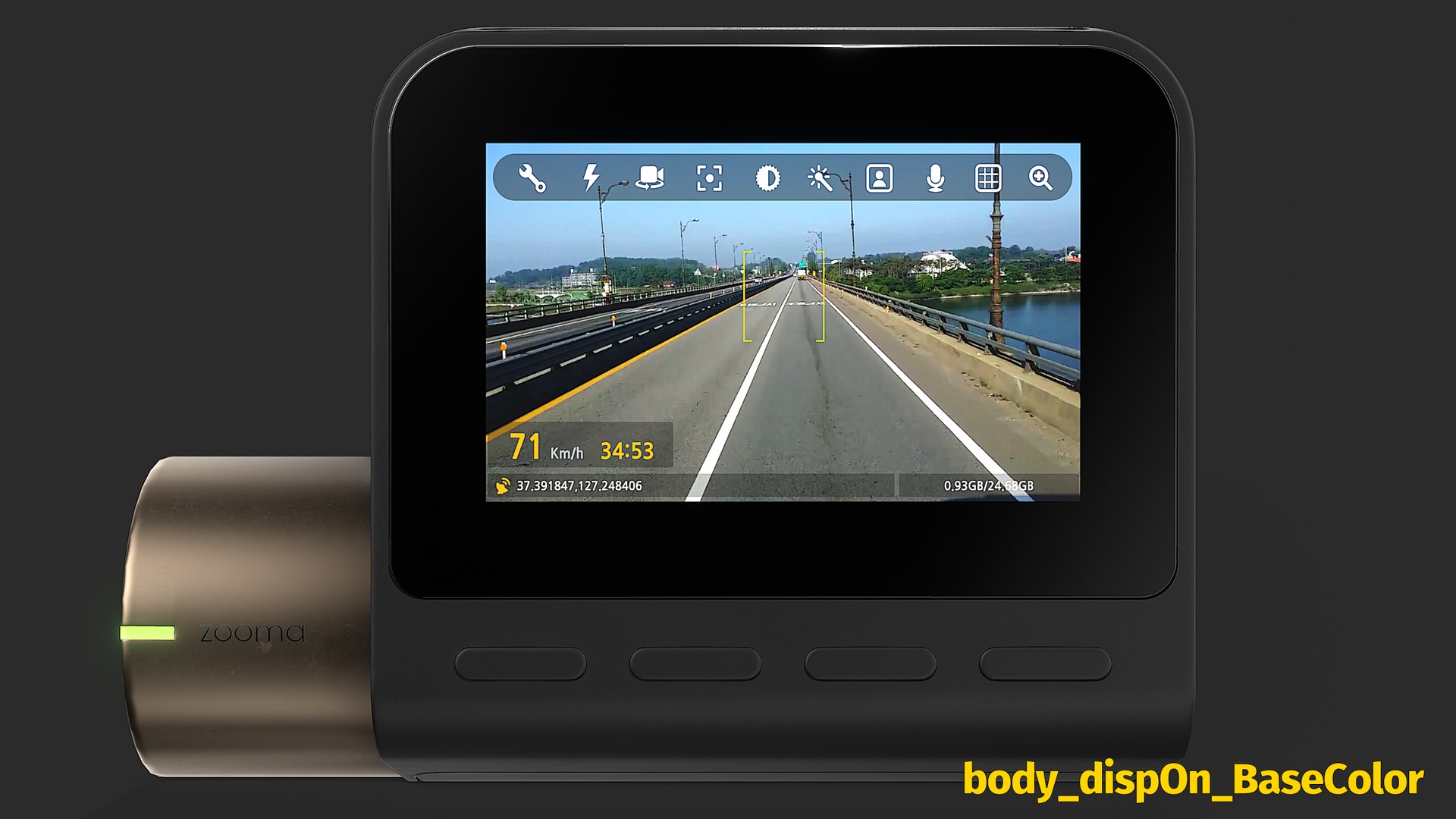 3D Modern Vehicle Video Recorder - TurboSquid 2141204