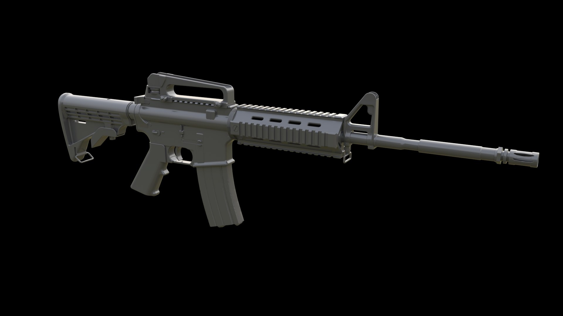 Carbine M4 3D Model - TurboSquid 2426418