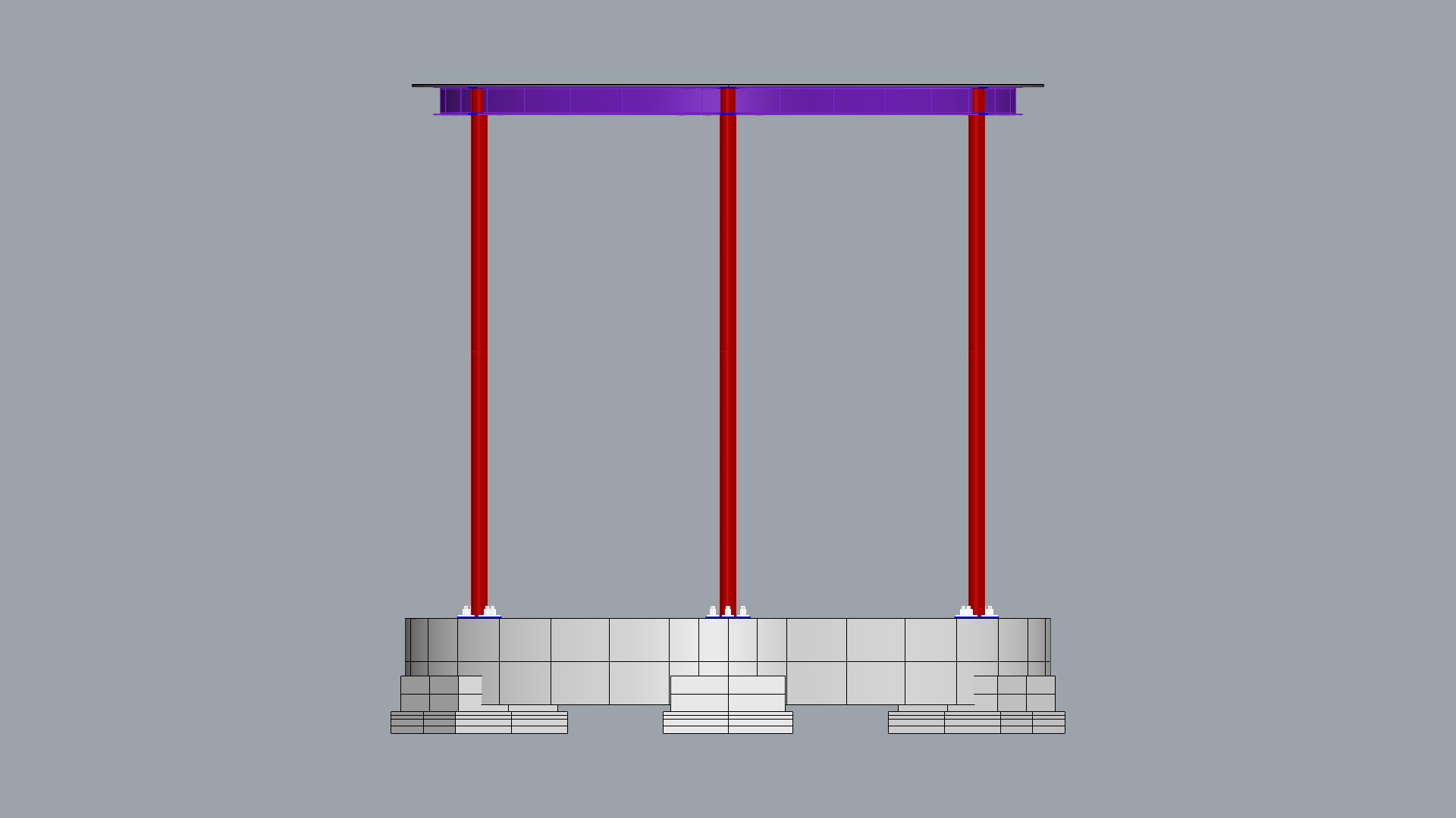 Circular Steel-framed Building 3D Model - TurboSquid 2057639