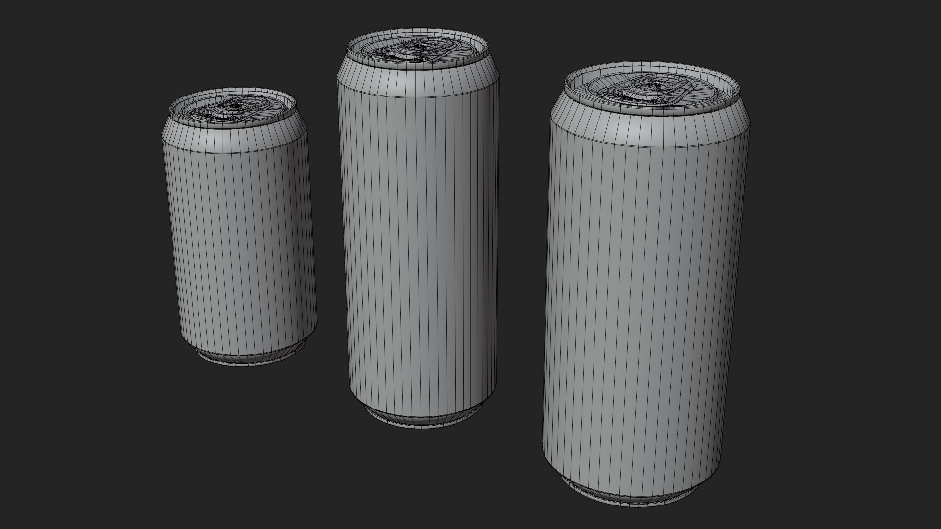 3D Beer Can Pack 01 - TurboSquid 1749207