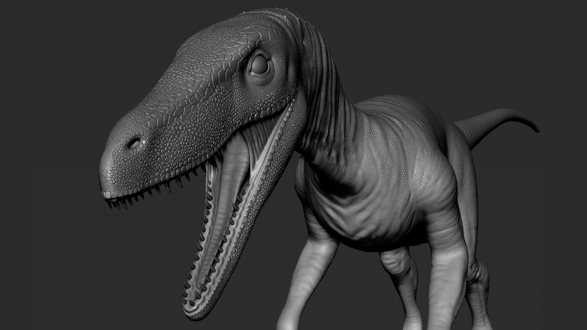 Velociraptor Model - TurboSquid 1785880