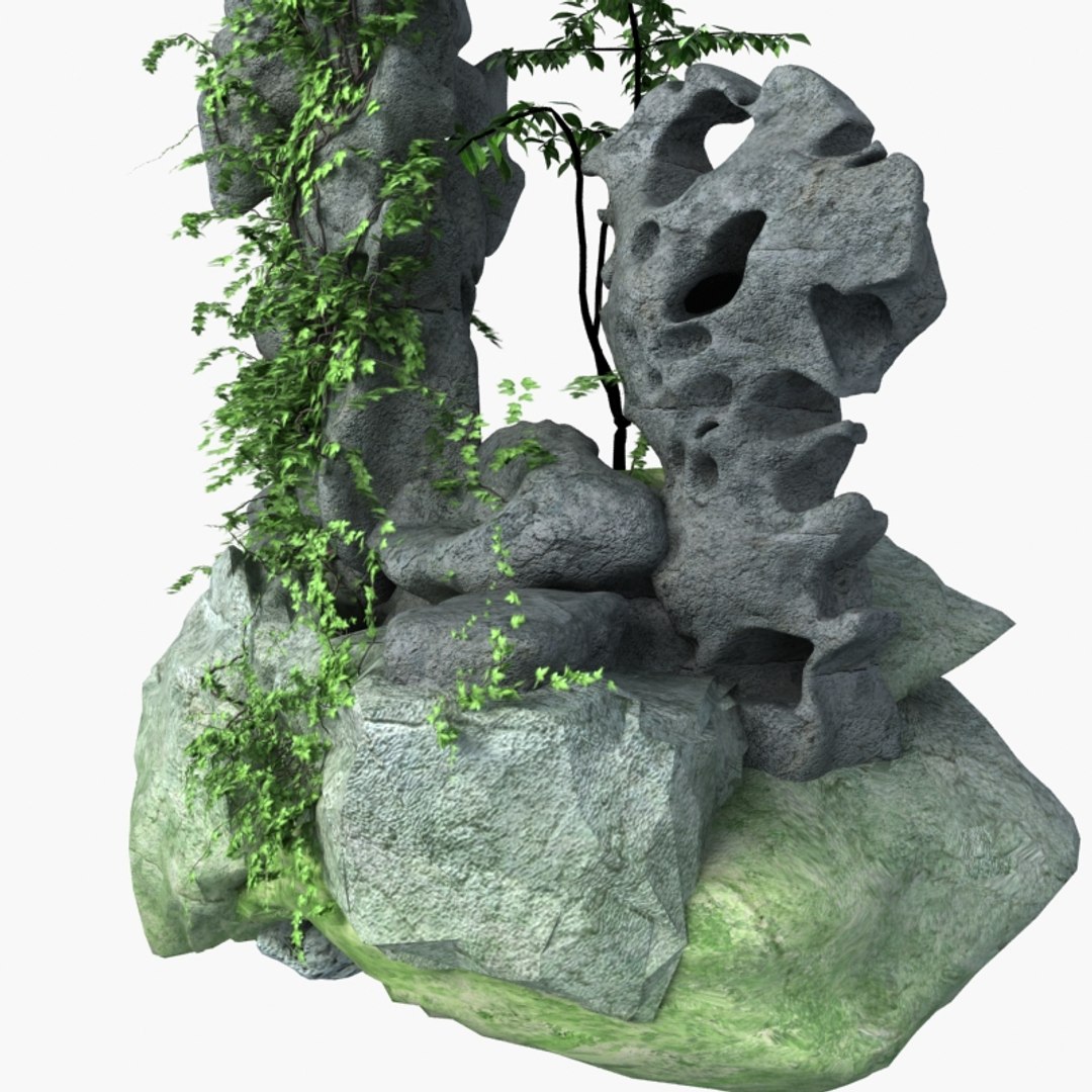 Stone Vine 3D Model - TurboSquid 1495425