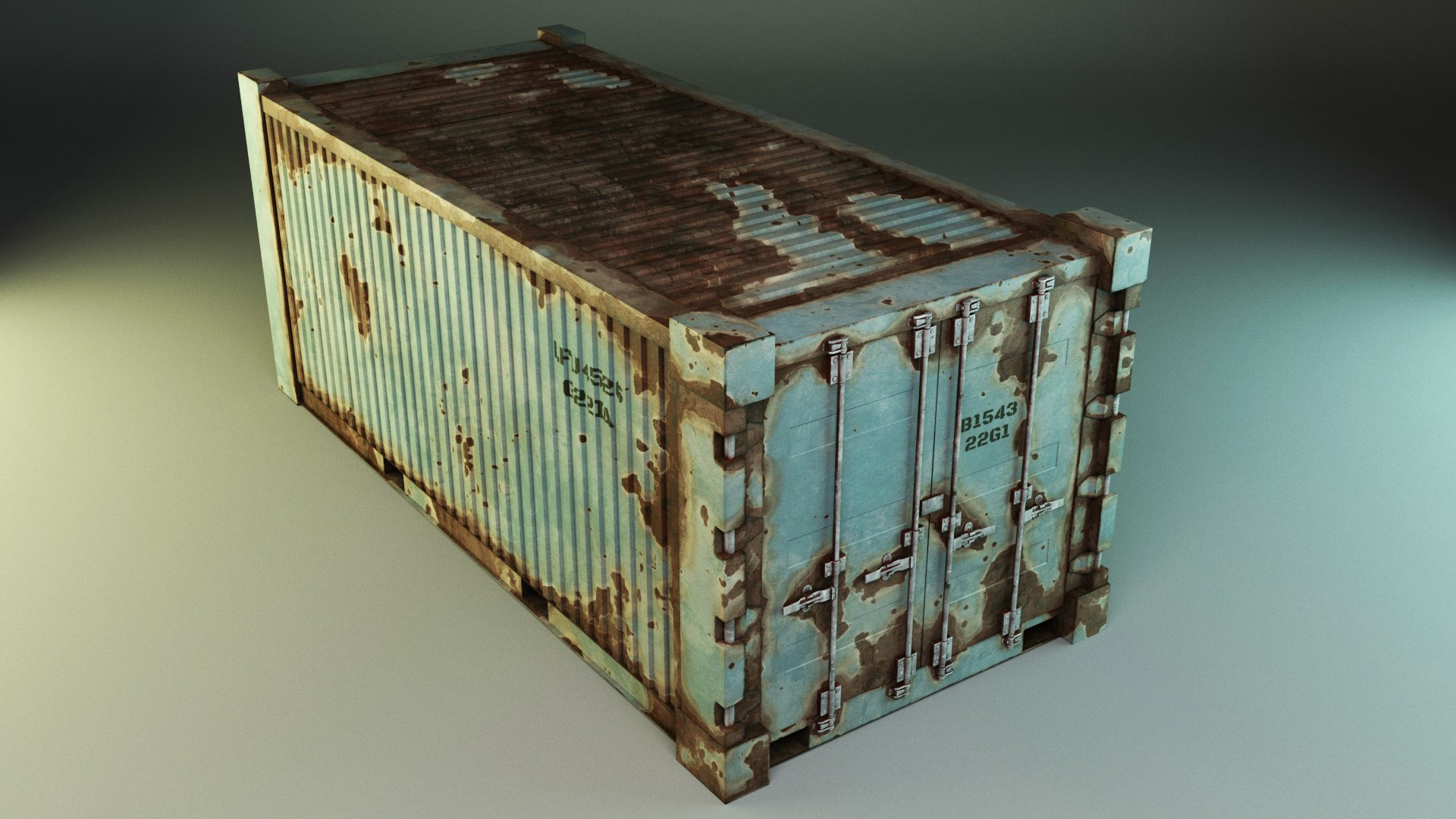 3D Model Container - TurboSquid 1900151