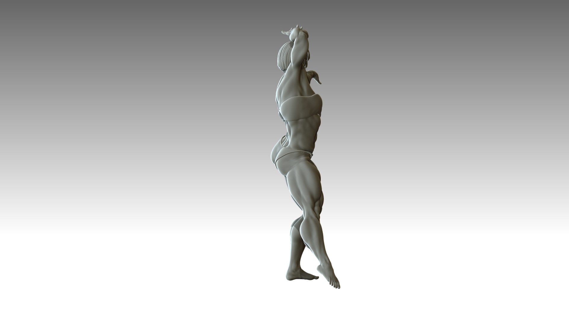3D Woman Body Builder Model - TurboSquid 2096012
