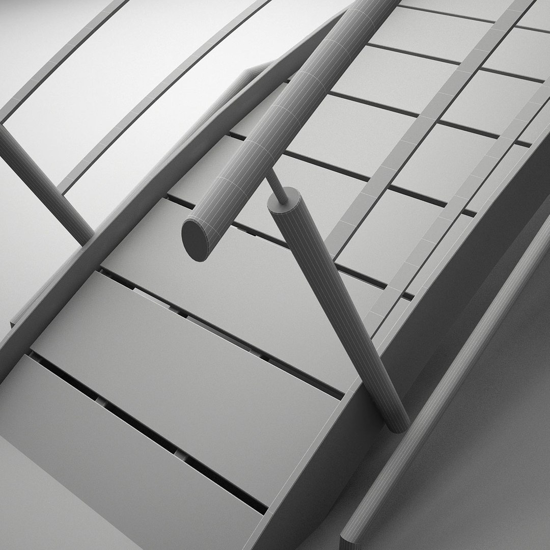 3d Swimming Pool Bridge