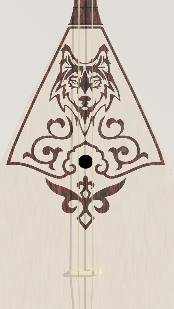 3D Dombra High Poly - TurboSquid 1852612