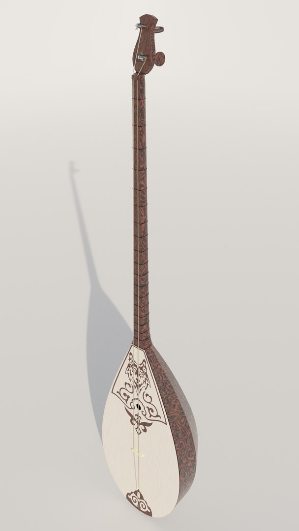 3D Dombra High Poly - TurboSquid 1852612