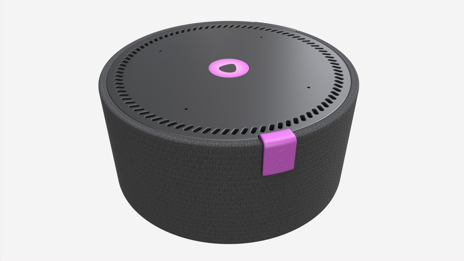 Yandex Station Mini Smart Speaker Voice Assistant Alice 3D Model ...