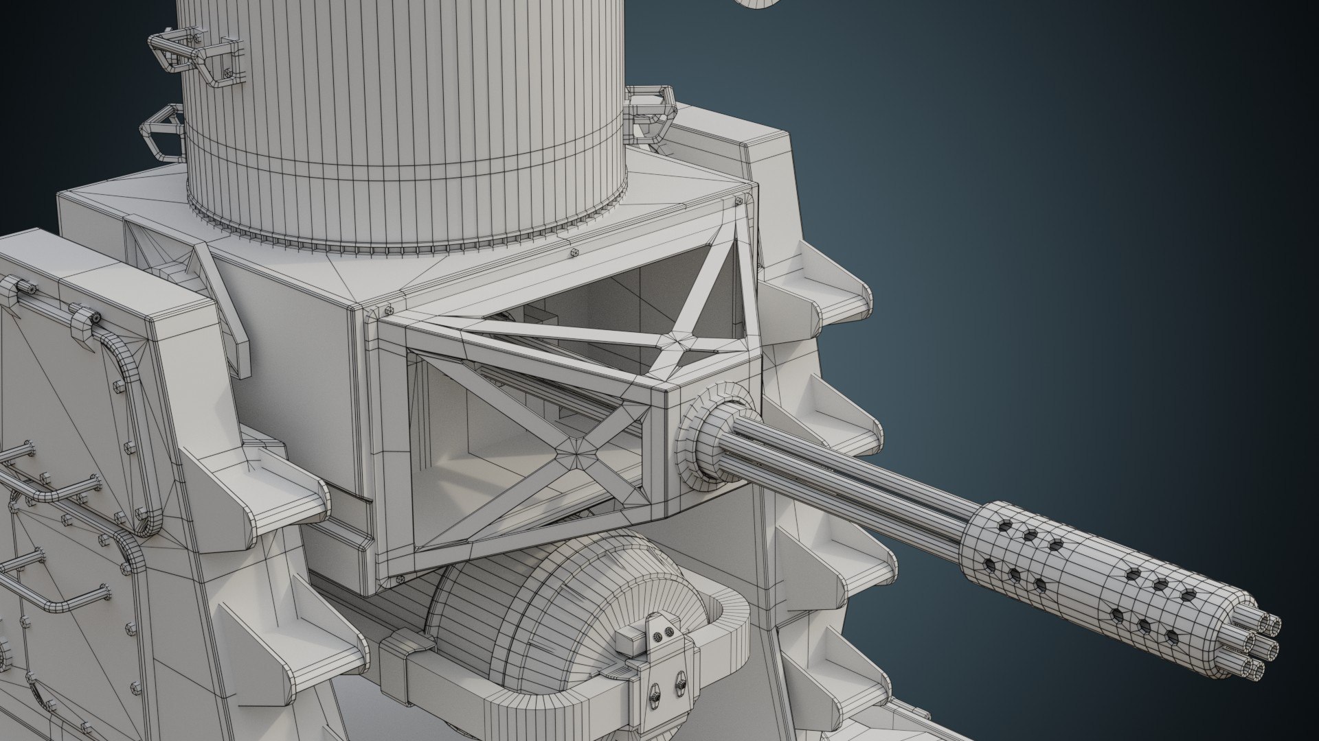Cannon 1A 3D - TurboSquid 2192351