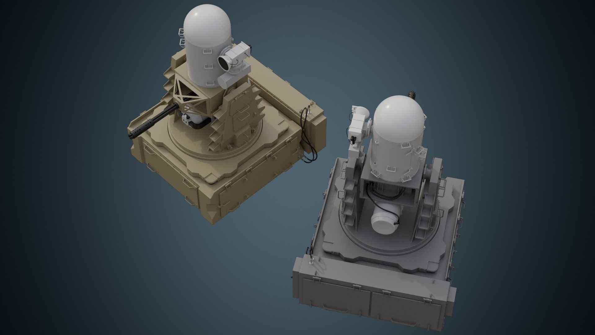 Cannon 1A 3D - TurboSquid 2192351