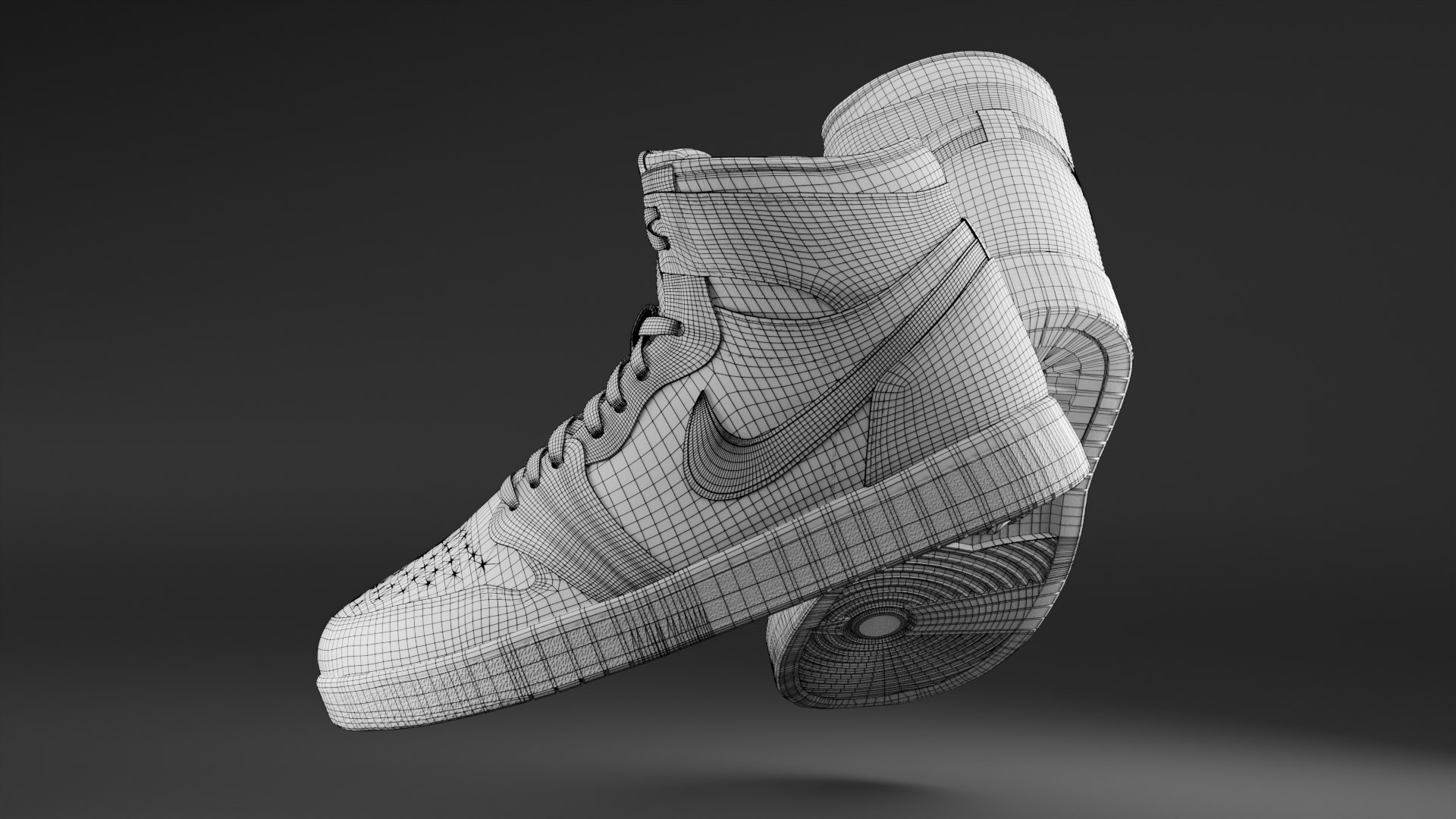 3D Air Jordan Nike shoes - 07 - TurboSquid 2057067