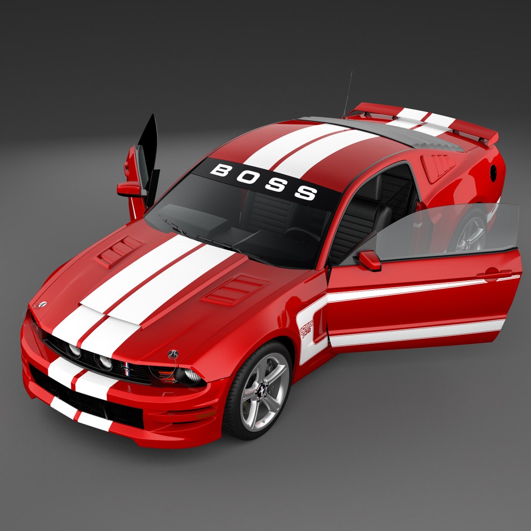 3ds 2012 Mustang Boss 302