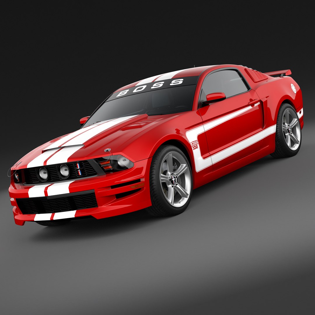 3ds 2012 Mustang Boss 302