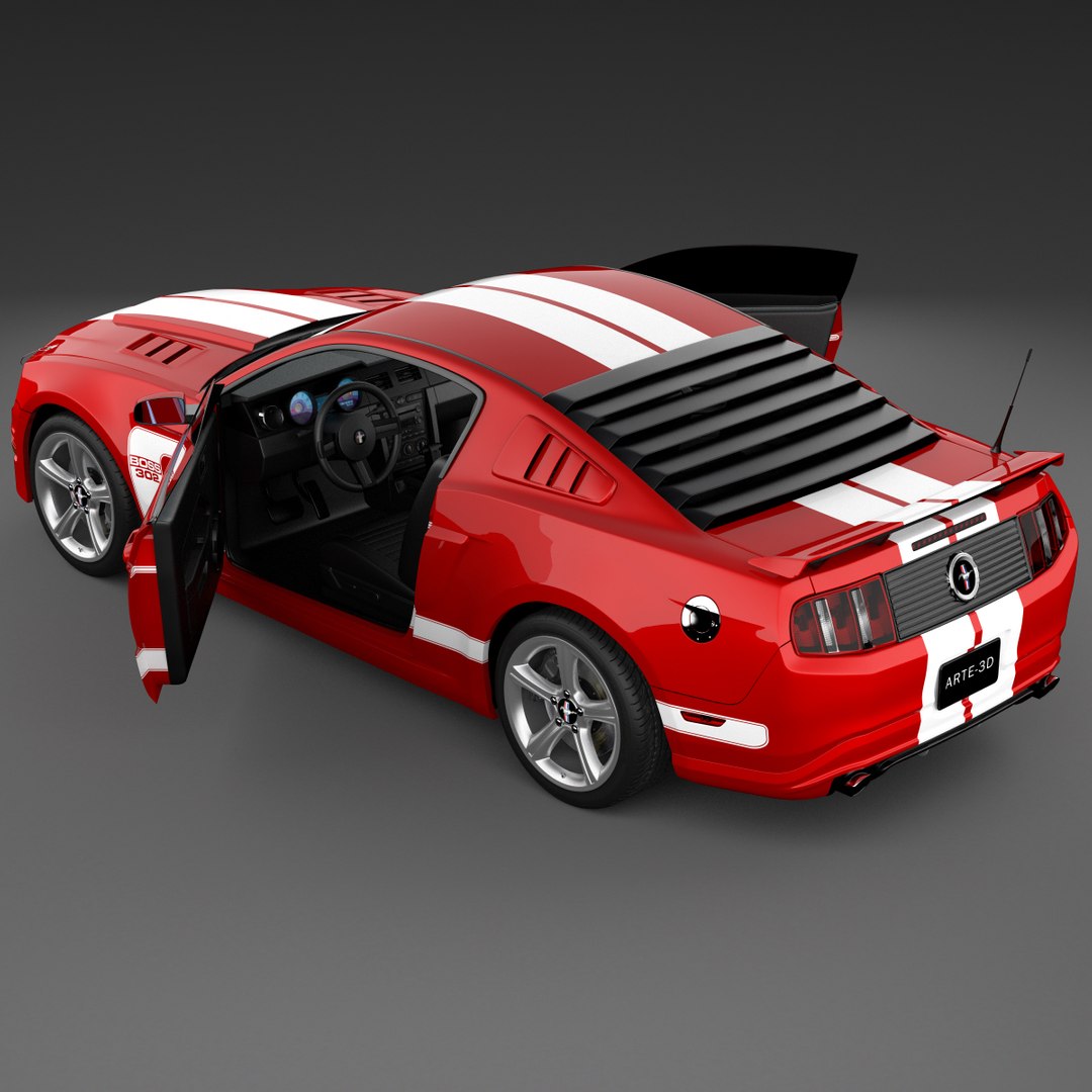 3ds 2012 Mustang Boss 302