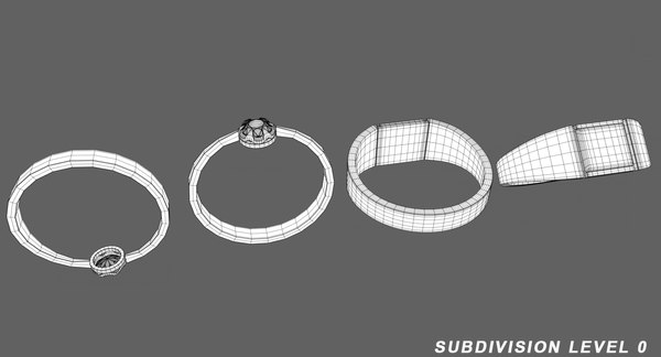 3D lightwave ring model - TurboSquid 1316660