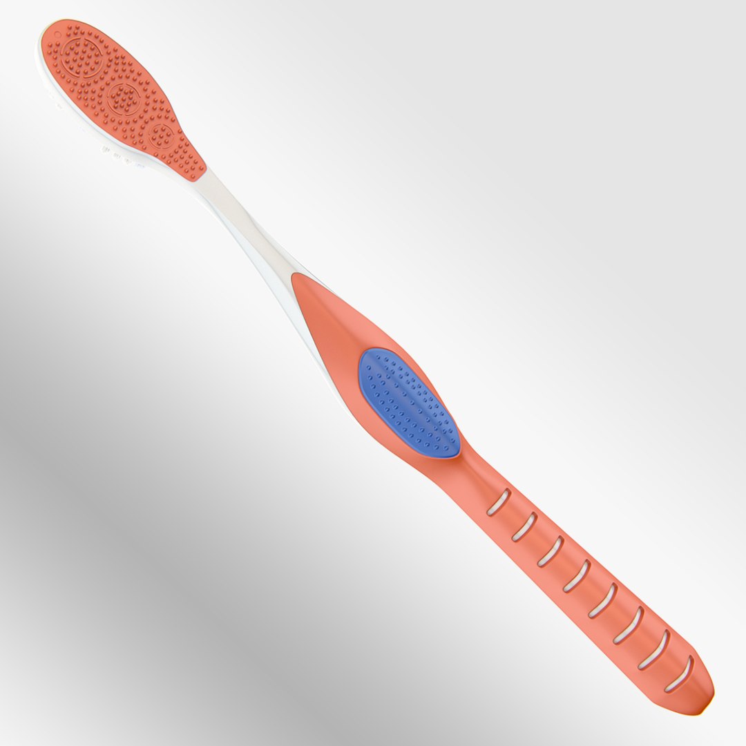 Colgate Toothbrush 3d Model