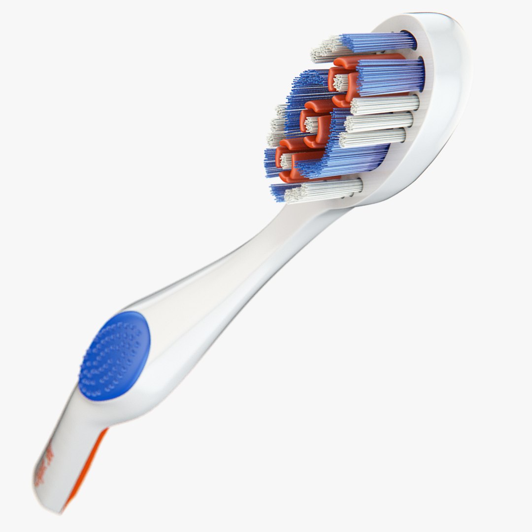 Colgate Toothbrush 3d Model