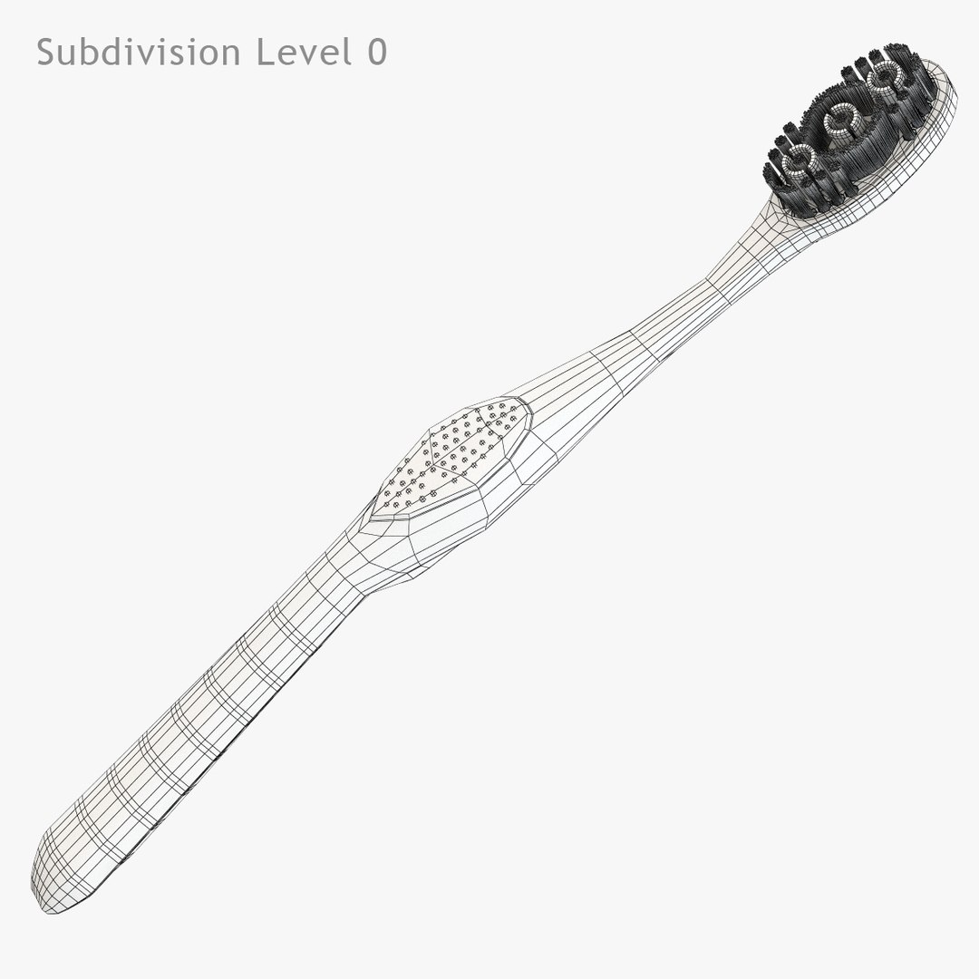 Colgate Toothbrush 3d Model