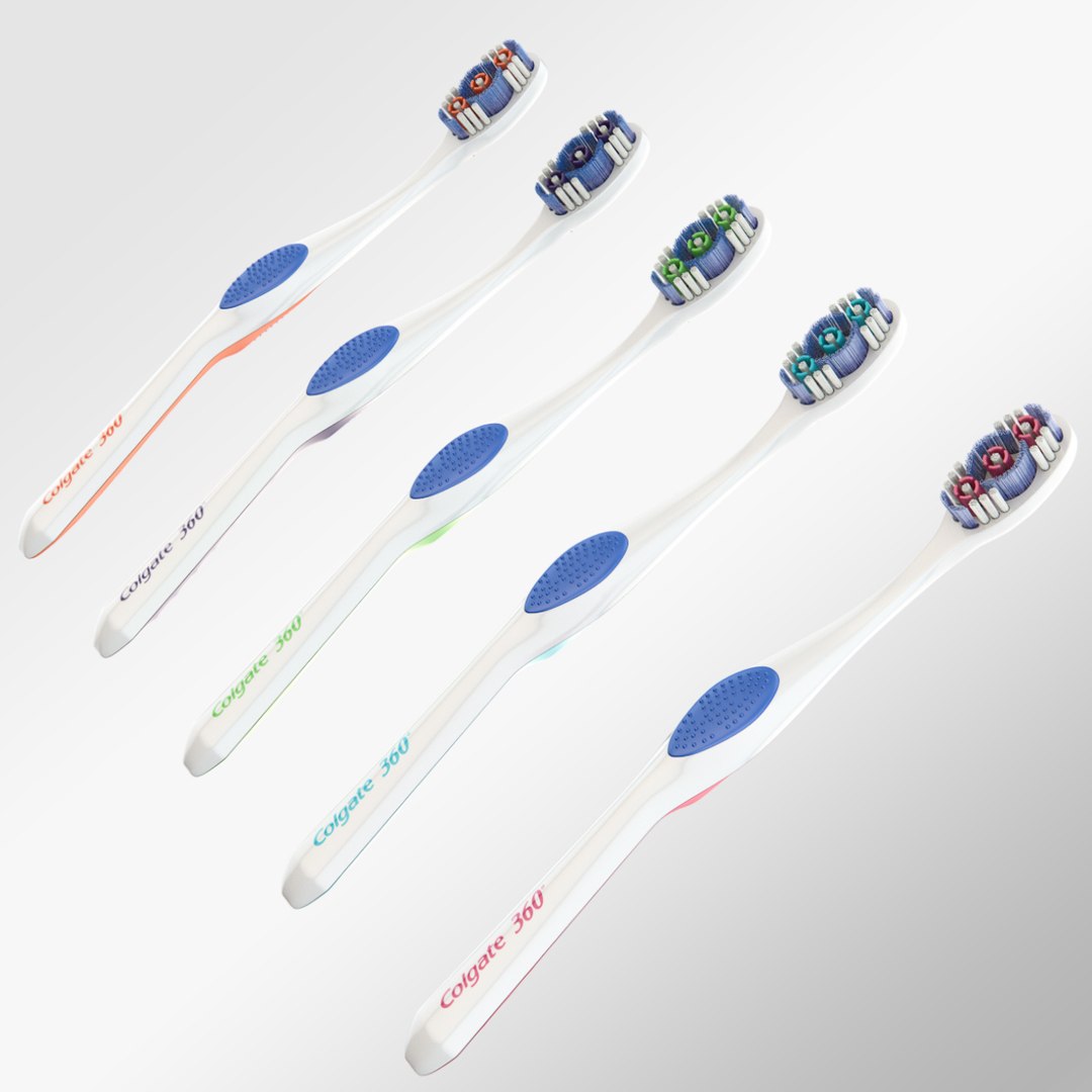 Colgate Toothbrush 3d Model
