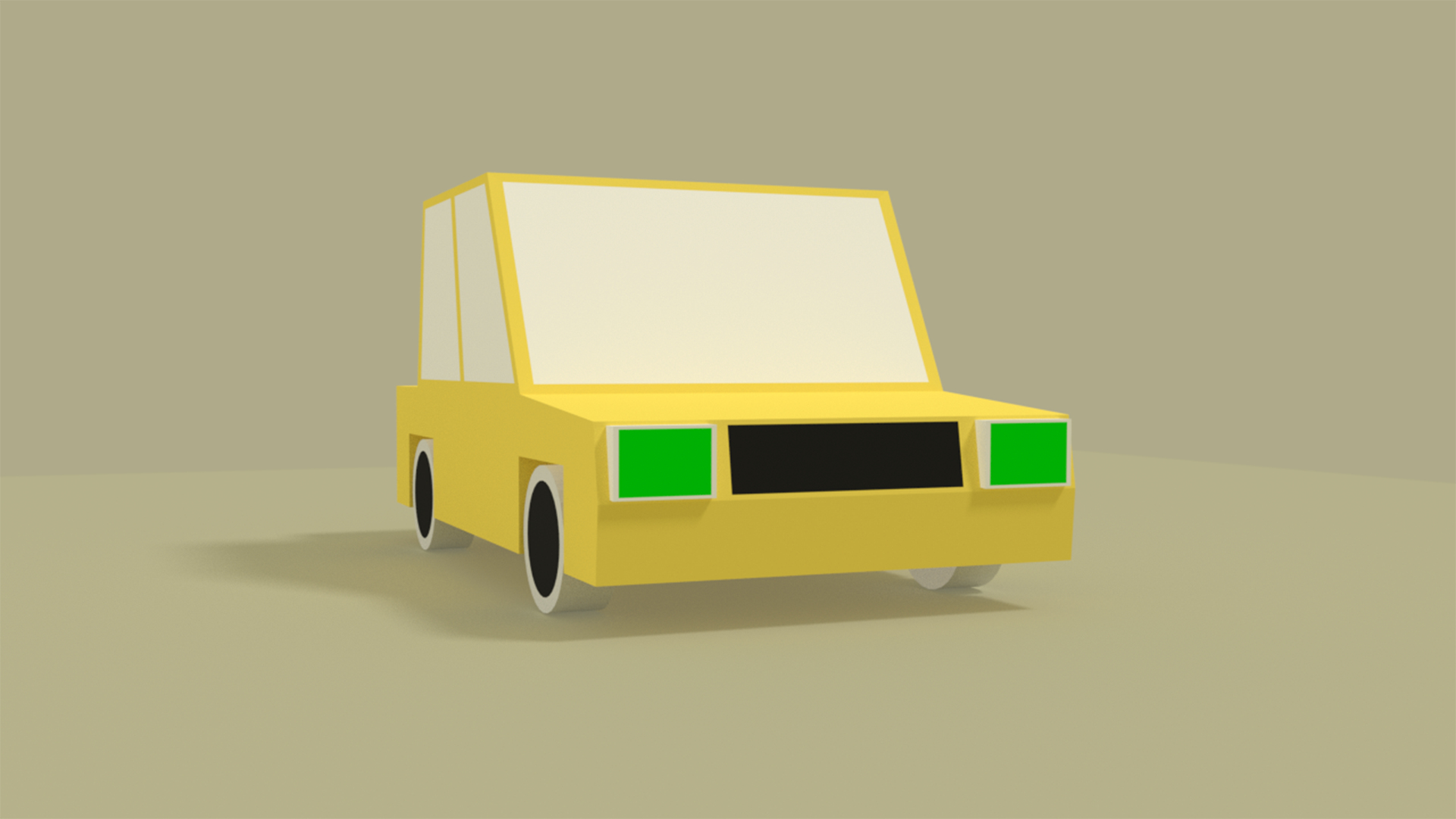 Car simple 3D model - TurboSquid 1709338