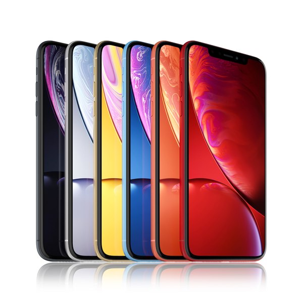 Apple iphone xr colors 3D model - TurboSquid 1336739