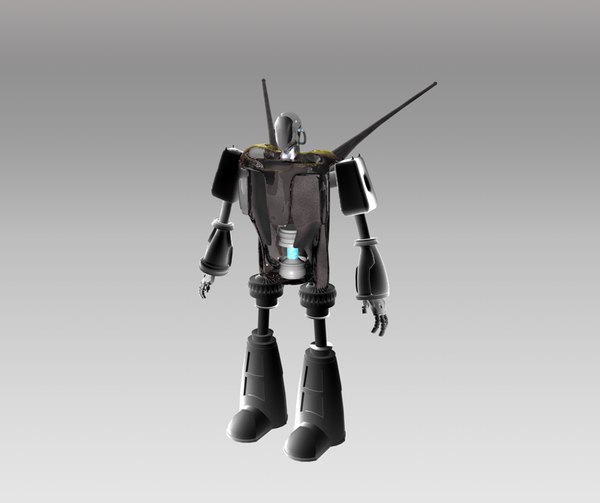 3d robot robo model