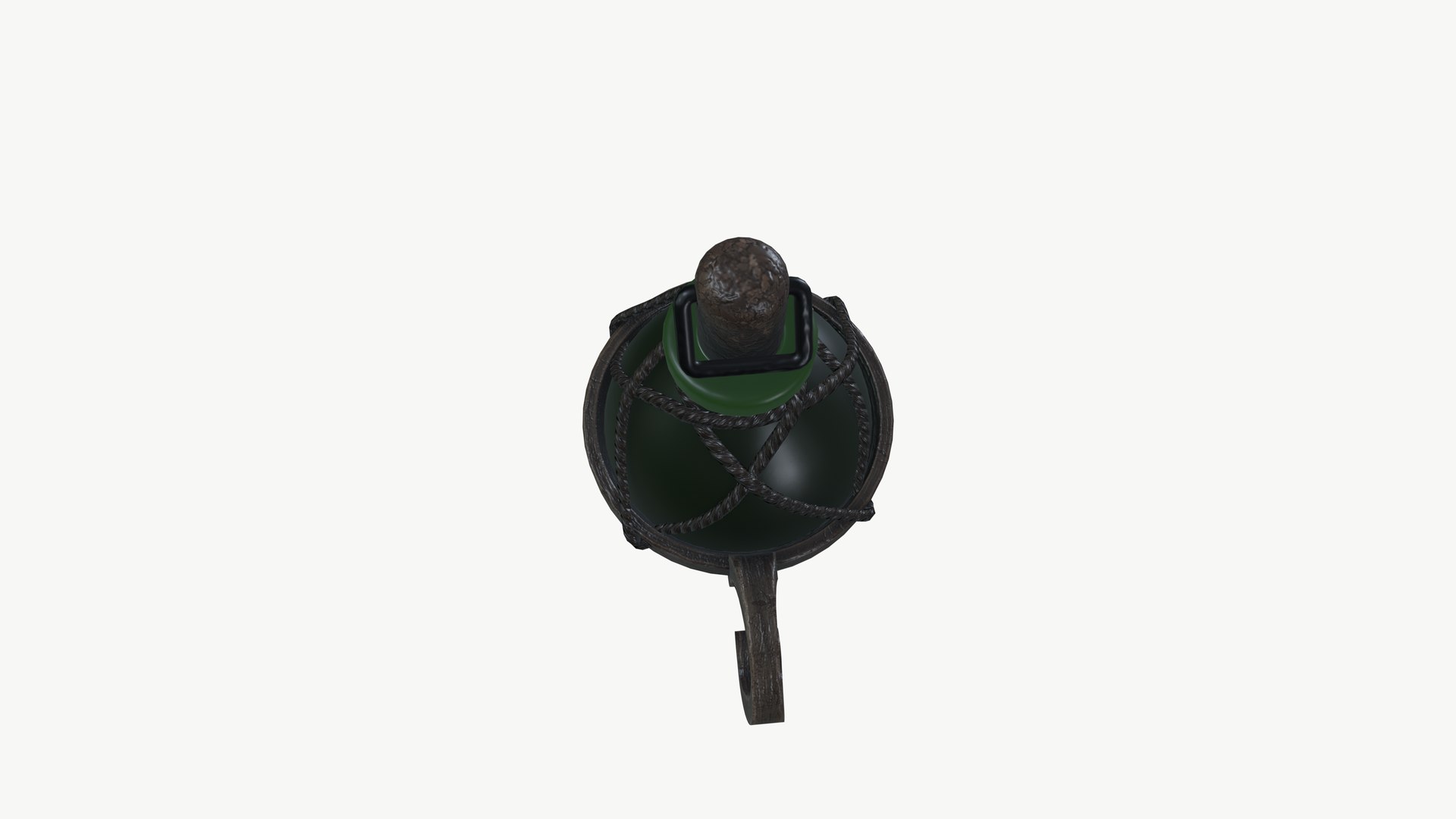 3D Model Medieval Flask - TurboSquid 2346241