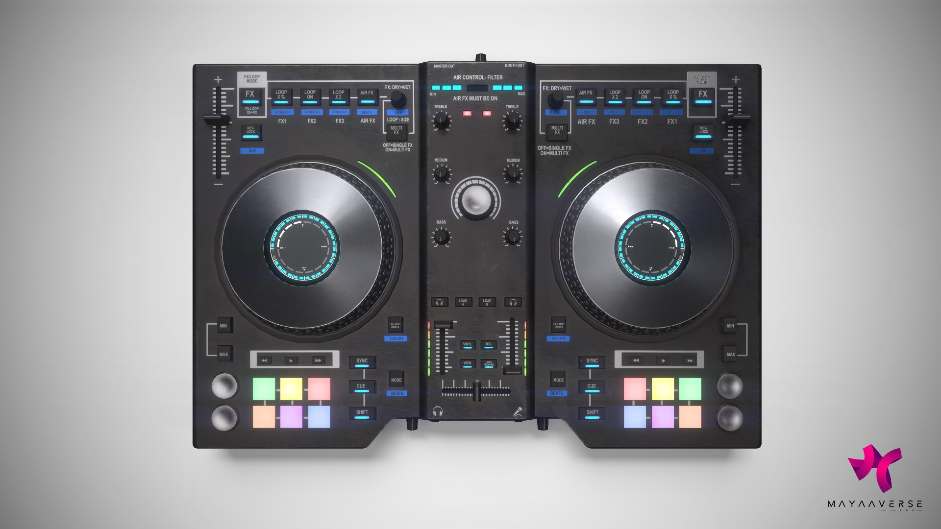 3D Model DJConsole - TurboSquid 2386136