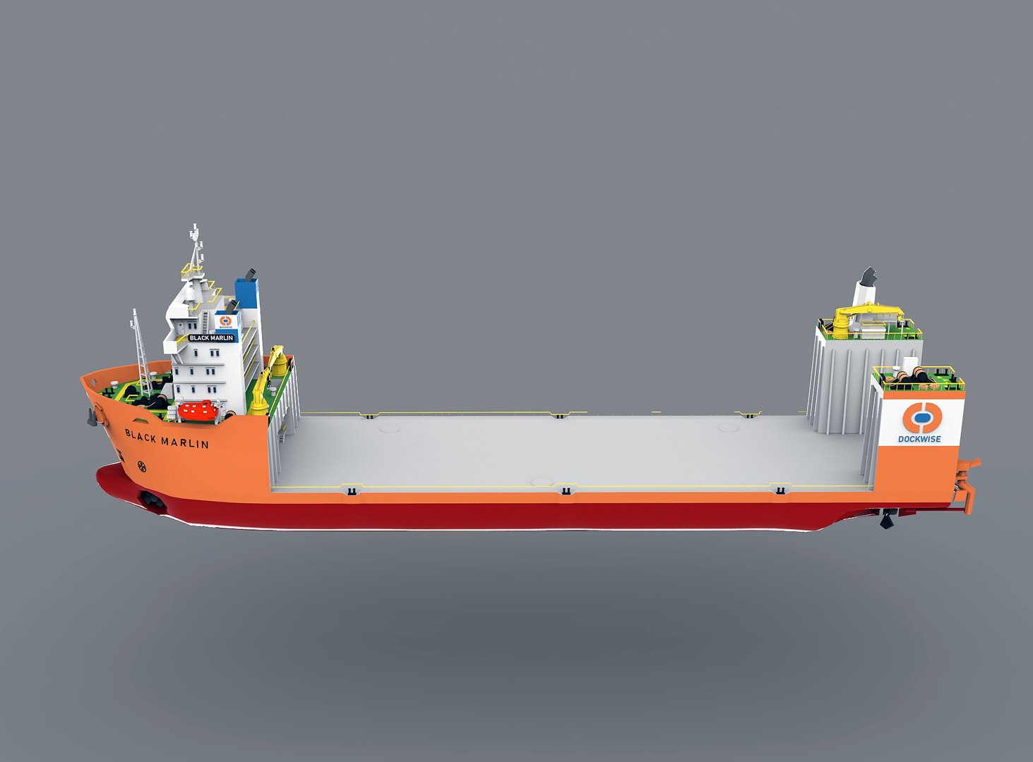 Heavy Lift Vessel 3D Model - TurboSquid 1475533