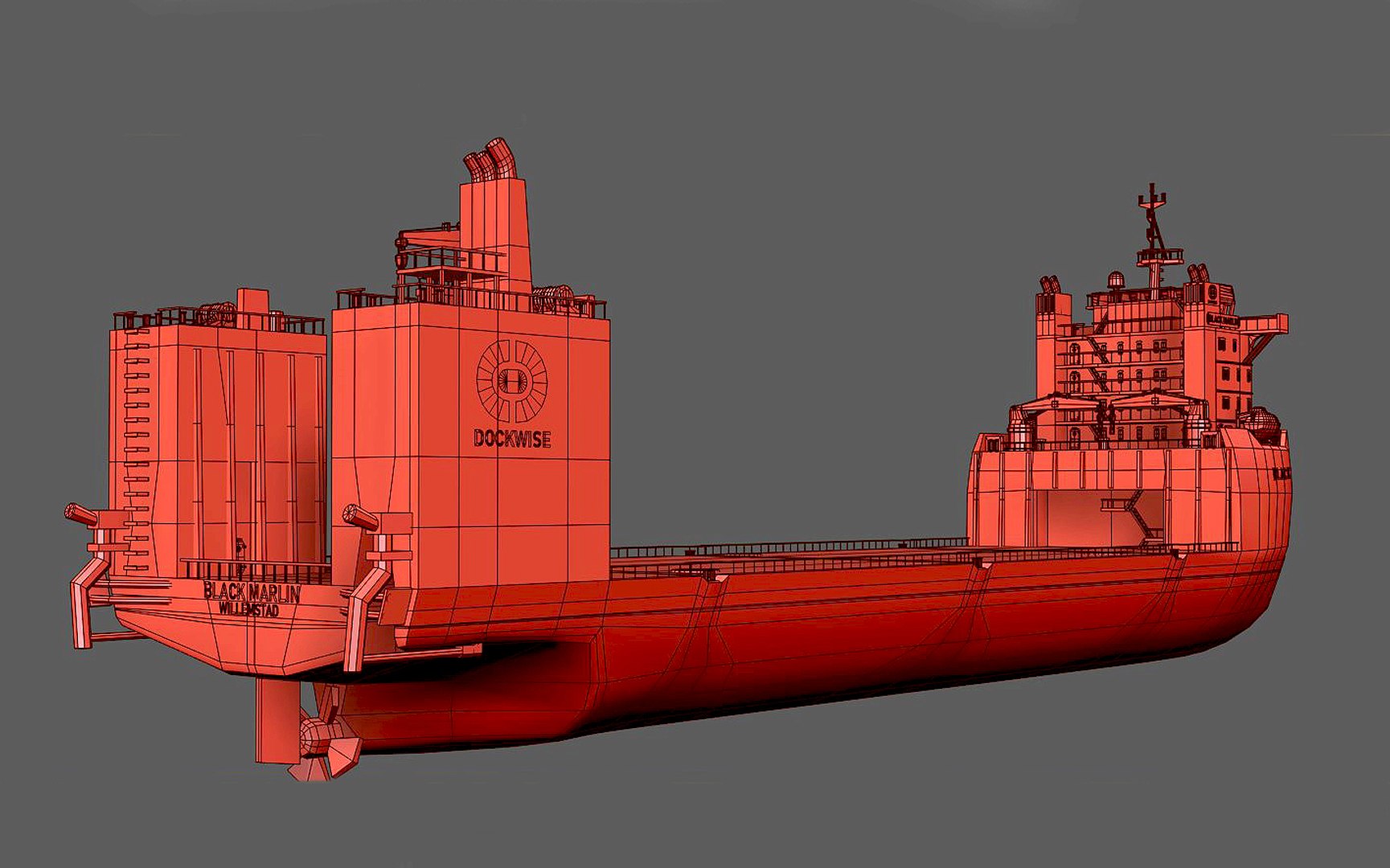 Heavy Lift Vessel 3D Model - TurboSquid 1475533