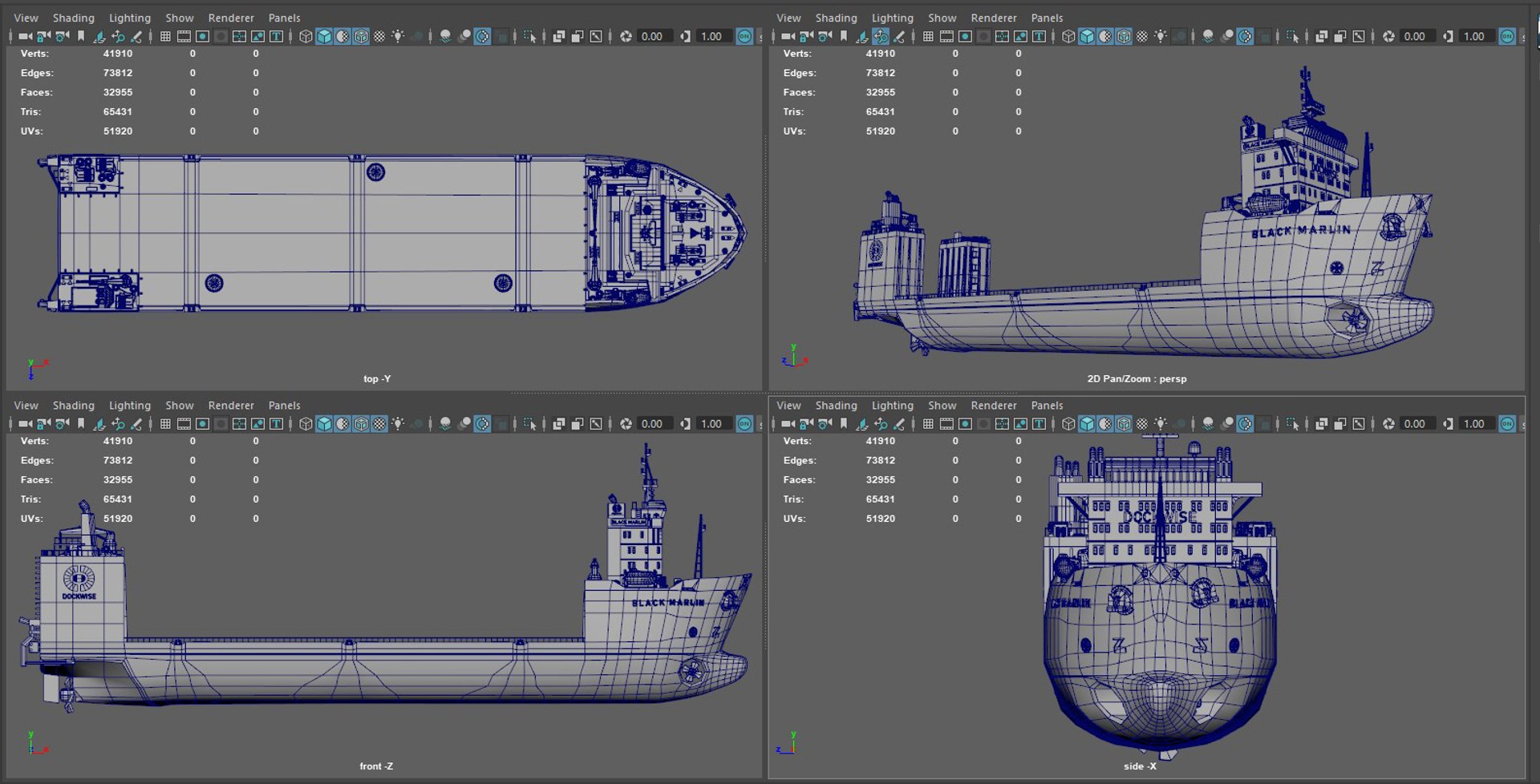 Heavy Lift Vessel 3D Model - TurboSquid 1475533