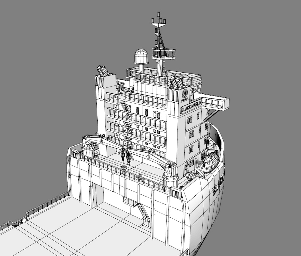 Heavy Lift Vessel 3D Model - TurboSquid 1475533