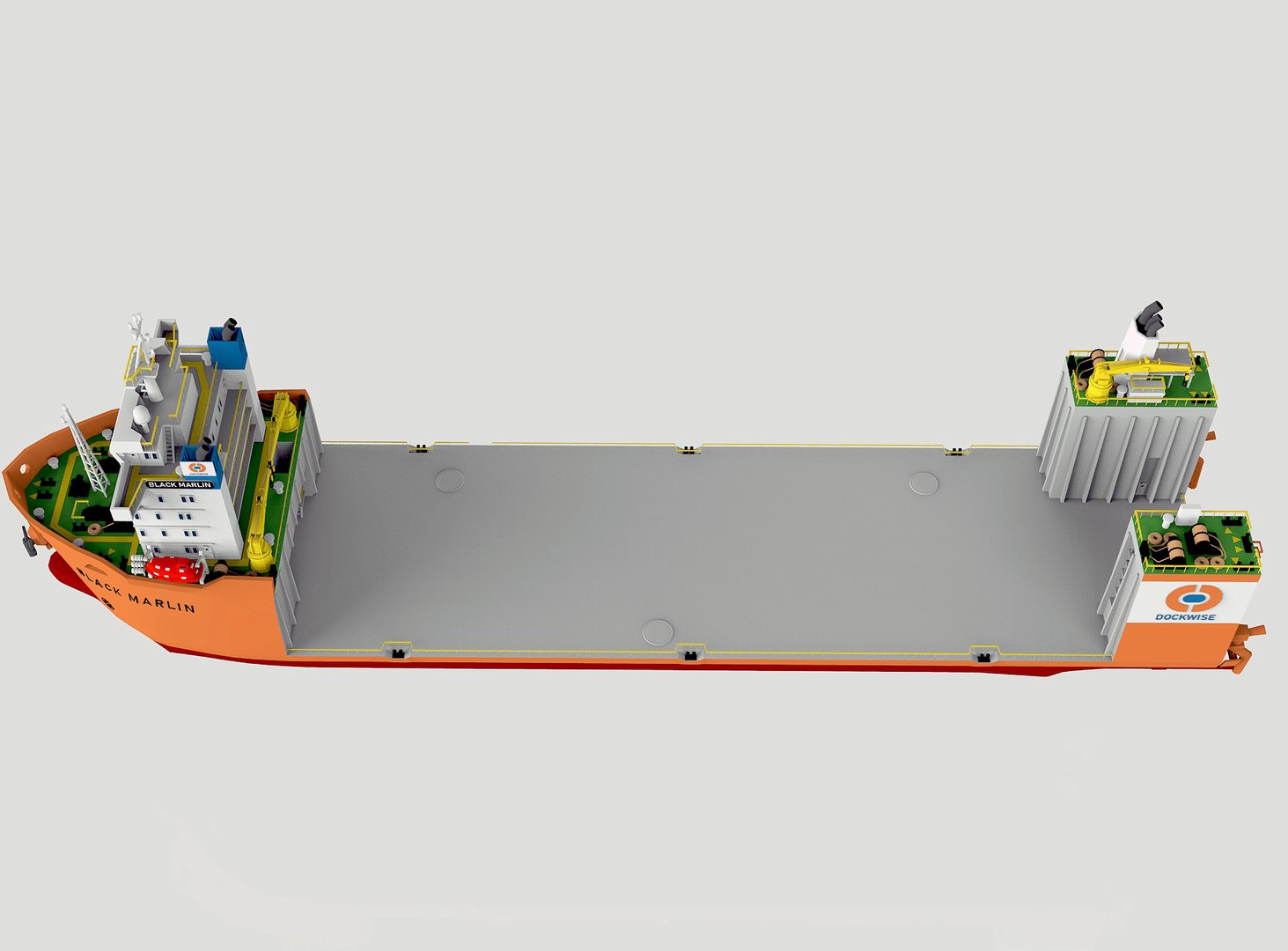 Heavy Lift Vessel 3D Model - TurboSquid 1475533