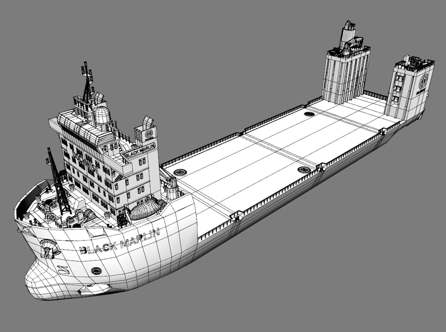 Heavy Lift Vessel 3D Model - TurboSquid 1475533