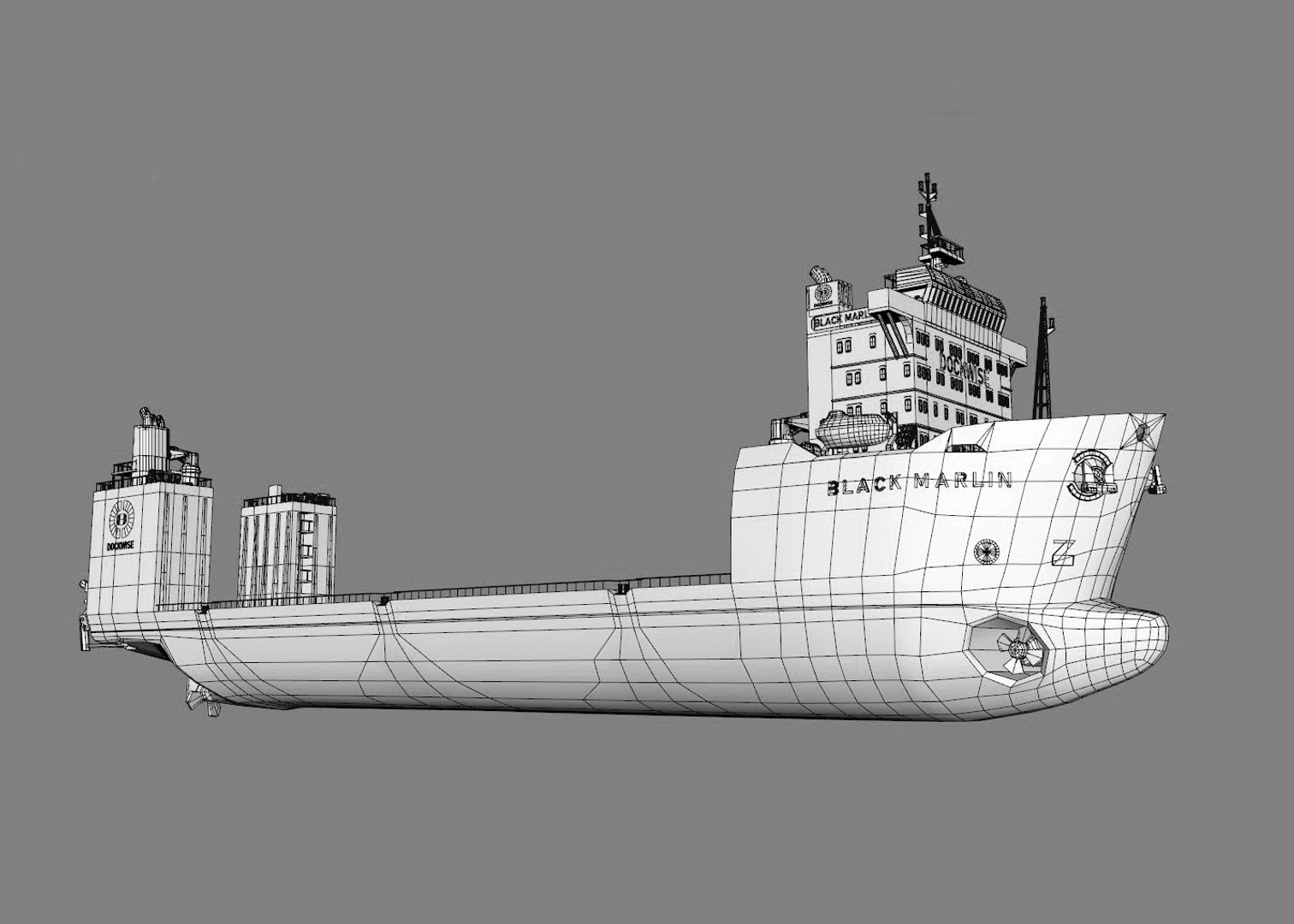 Heavy Lift Vessel 3D Model - TurboSquid 1475533