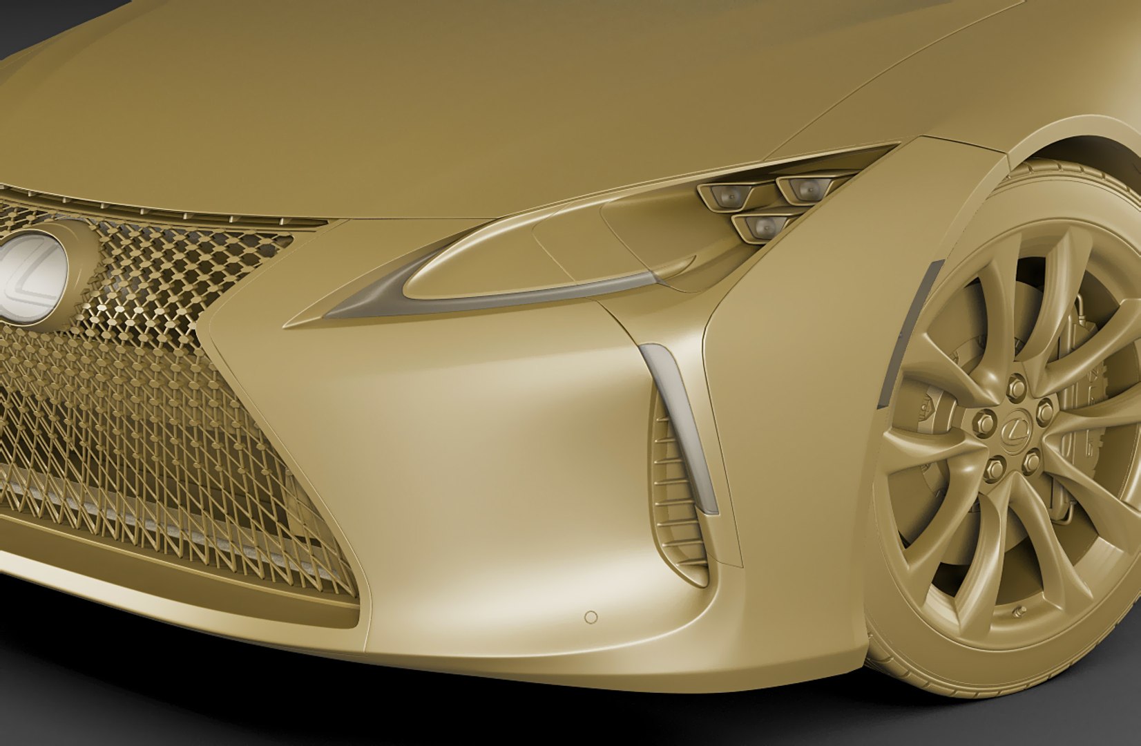 3D lexus lc lc500 model - TurboSquid 1495370